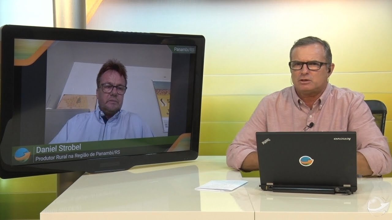 Daniel Strobel, produtor de Panambi-RS confirma: proteção do solo com ...