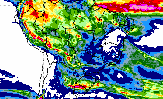 Tempo: ZCIT favorece chuvas neste início de semana sobre Norte e ...