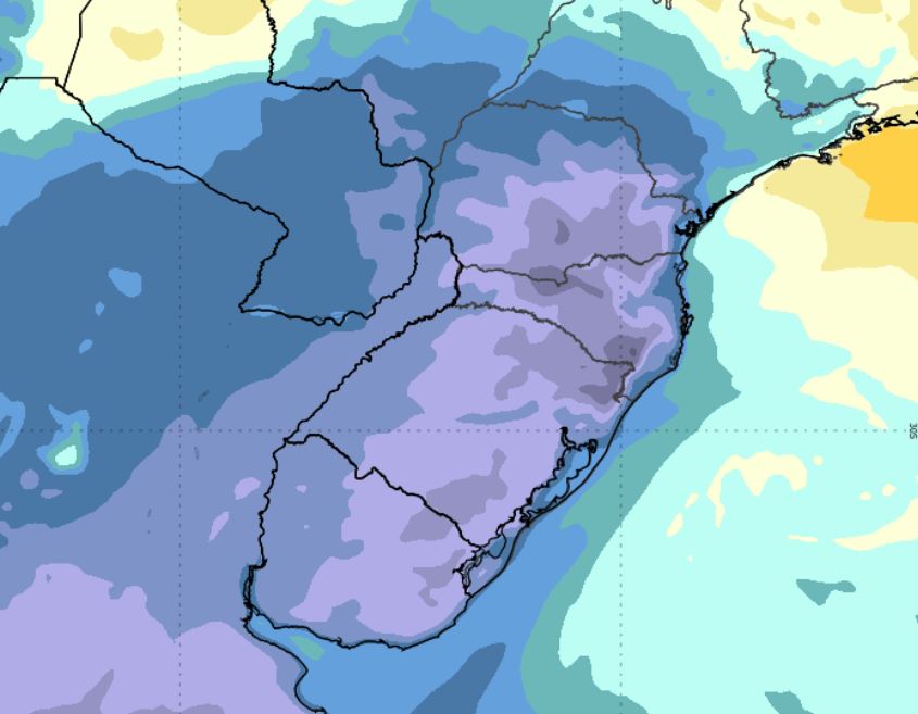 Em plena primavera, massa de ar frio derruba as temperaturas e Sul do ...