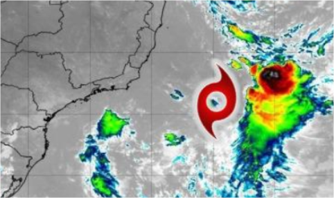 Tempestade subtropical Jaguar se forma na costa do ES e RJ - Notícias ...