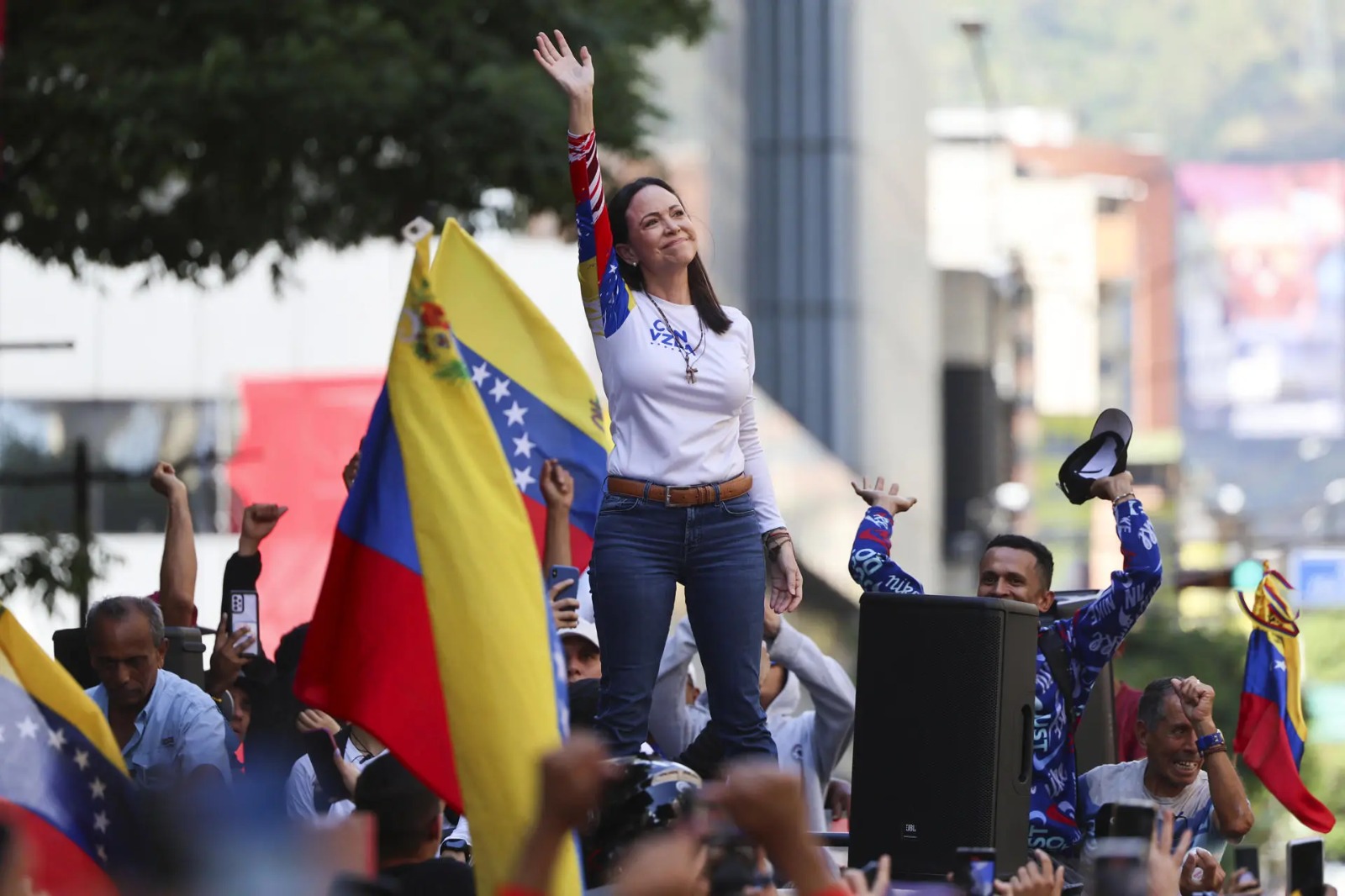 Venezuelana María Corina Machado está segura, mas não irá à cerimônia ...