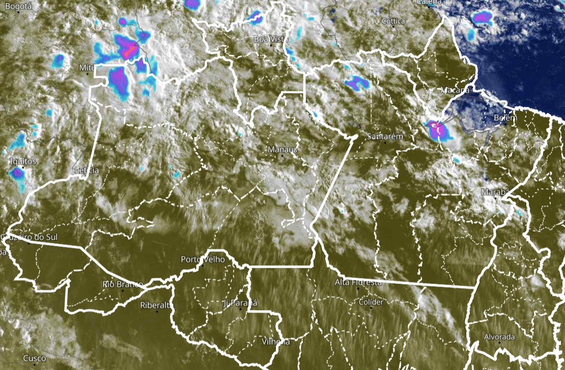 Norte do Brasil terá semana dividida entre chuvas volumosas e calor ...